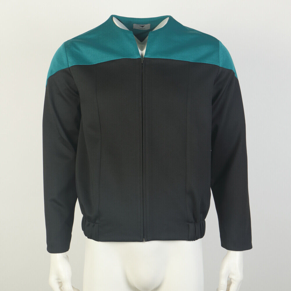 Deep Space Nine Commander Gold Blue Uniform Voyager Starfleet Jacket C ...